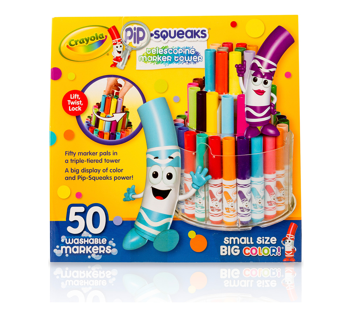 Pip-Squeaks Telescoping Marker Tower 50ct